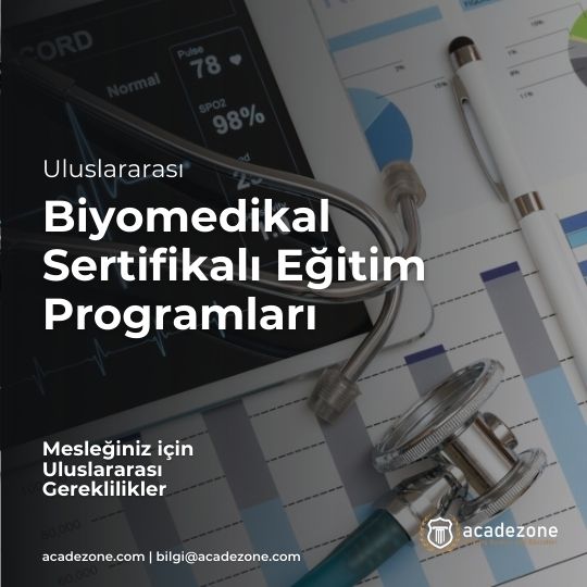 Biyomedikal Mühendisliği Bölümü Sertifikalı Eğitim Programları